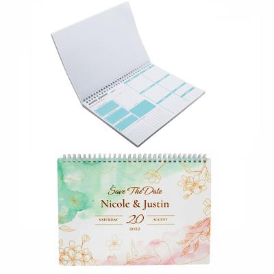 China Sublimation B5 PET Cover Spiral Coils Weekly Planner Blank Schedule Book For Heat Press for sale