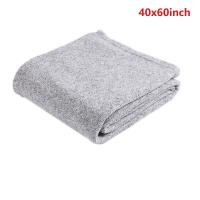 China Diy Photo Printing Soft Blank Polyester Sublimation Heather Grey Throw Blanket for sale