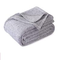 China Diy Photo Printing Soft Blank Polyester Sublimation Heather Grey Throw Blanket for sale