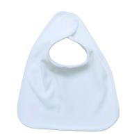 China Sublimation Baby Bibs Blanks Customized Logo Super Soft Polyester Cotton Bib for sale