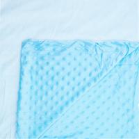 China Super Soft Sublimation Fleece Blanket Diy Custom Minky Dot Baby Blanket for sale