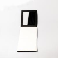 China Double Sided Large Size PU Leather Mirror Sublimation Perfect Sublimation Gifts Blanks for sale