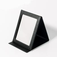 China Double Sided Large Size PU Leather Mirror Sublimation Perfect Sublimation Gifts Blanks for sale