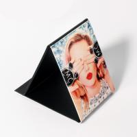 China Double Sided Large Size PU Leather Mirror Sublimation Perfect Sublimation Gifts Blanks for sale