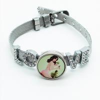 China Metal Sublimation Bracelet Blanks For Love Cross Dad Heart Mom Ok Star US For DIY Photo Printing for sale