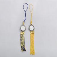 China Double Sided Printing Sublimation Graduation Tassel Photo Charm For Graduation Cap Custom Graduation Tassel Charms for sale