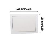 China Vintage Blank Sublimation MDF Photo Frame With Printable Matte Cardboard Custom Wood Frames for sale
