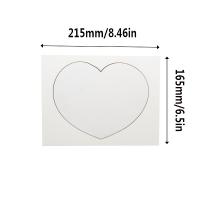 China Vintage Blank Sublimation MDF Photo Frame With Printable Matte Cardboard Custom Wood Frames for sale