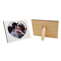 China Vintage Blank Sublimation MDF Photo Frame With Printable Matte Cardboard Custom Wood Frames for sale
