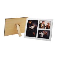 China Vintage Blank Sublimation MDF Photo Frame With Printable Matte Cardboard Custom Wood Frames for sale