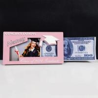 China 3 Layers 9mm Sublimation Graduation Photo Frame Blank MDF Graduation Money Card for sale