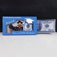 China 3 Layers 9mm Sublimation Graduation Photo Frame Blank MDF Graduation Money Card for sale