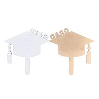 China Custom Graduation Fans Diy Sublimation Graduation Fans With Picture for sale