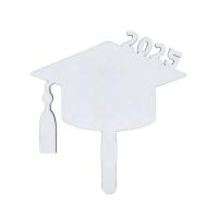 China Custom Graduation Fans Diy Sublimation Graduation Fans With Picture for sale