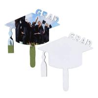 China Custom Graduation Fans Diy Sublimation Graduation Fans With Picture for sale