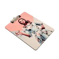 China Double Sided Printing A4 6mm Sublimation Blanks MDF Wooden Clipboard for sale