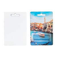 China Sublimation Blank MDF Money Card Holder DIY Personalized Sublimation Gift Cash Card for sale