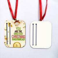 China Sublimation Blank MDF Money Card Holder DIY Personalized Sublimation Gift Cash Card for sale