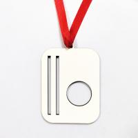 China Sublimation Blank MDF Money Card Holder DIY Personalized Sublimation Gift Cash Card for sale