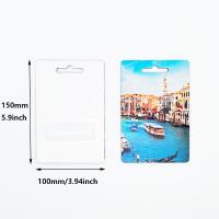 China Sublimation Blank MDF Money Card Holder DIY Personalized Sublimation Gift Cash Card for sale