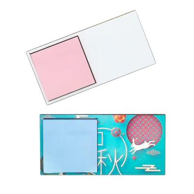 China Custom Printed Notepad Sublimation MDF Sticky Notes Blanks For Office School Business for sale