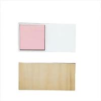 China Custom Printed Notepad Sublimation MDF Sticky Notes Blanks For Office School Business for sale