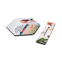 China Customized Mdf Photo Frame Hexagon Shape Sublimation Mdf Photo Frame Blanks for sale