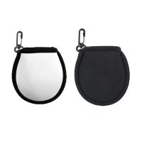 China Personalized Portable Sublimation Neoprene Golf Ball Cleaner Pouch for sale