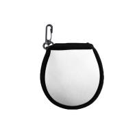 China Personalized Portable Sublimation Neoprene Golf Ball Cleaner Pouch for sale