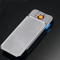 China Sublimation USB Lighter With Aluminum Sheet Custom Rechargeable Lighter for sale