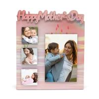 China Printable Eco-Friendly MDF Sublimation Photo Frame With Stand For Mothers Day And Fathers Day Gift for sale