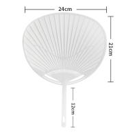 China Promotional Sublimation Plastic Advertising Fan Personalized Hand Fans With Photo for sale
