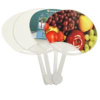 China Promotional Sublimation Plastic Advertising Fan Personalized Hand Fans With Photo for sale