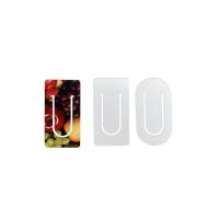 China DIY PET Bookmarks Double-Sided Plastic Sublimation Bookmarks Blanks for sale