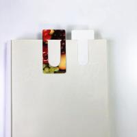 China DIY PET Bookmarks Double-Sided Plastic Sublimation Bookmarks Blanks for sale