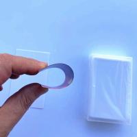 China 86*54mm Double Sided Plastic PET Sublimation Business Card Diy Custom Name Card for sale