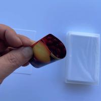 China 86*54mm Double Sided Plastic PET Sublimation Business Card Diy Custom Name Card for sale