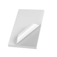 China Glossy Sublimation Coated Adhesive Stickers DIY Custom Stickers for sale
