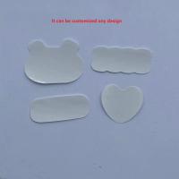 China Glossy Sublimation Coated Adhesive Stickers DIY Custom Stickers for sale