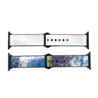 China Blank Sublimation Watch Band Compatible With Apple And Android UV Printing for sale