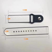 China Blank Sublimation Watch Band Compatible With Apple And Android UV Printing for sale