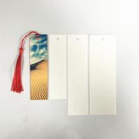 China Diy Double-Sided Sublimation Blank PET Bookmark Make My Own Bookmark for sale