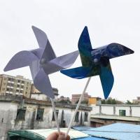 China Four Corner Paper And PET Film Sublimation Pinwheel Children'S Pinwheel Toy for sale