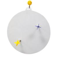 China 10 inch 25cm Blank Double Sided Sublimation Magnetic Dart Board Indoor Outdoor Games For Family And Friends All Ages for sale