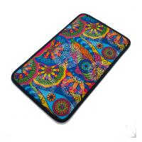 China Sublimation Car Armrest Pad Blanks Custom Printing Neoprene Console Armrest Pad Cover for sale
