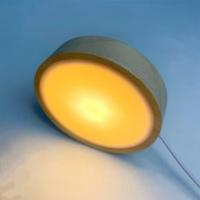 China Warm White LED Base Sublimation PET Blanks LED Night Light For Heat Press for sale