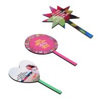 China Personalized 3mm MDF Sublimation Cake Topper Blanks Double Sided Printing for sale