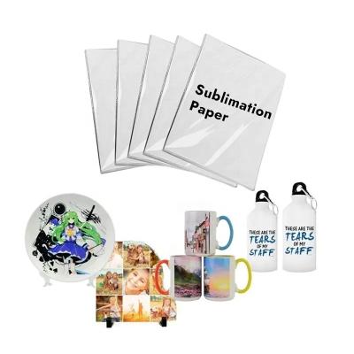 China Sublimation Transfer Paper Quick Dry A3 A4 Size For Tumblers Mugs T Shirts Printing Epson Sublimation Paper for sale