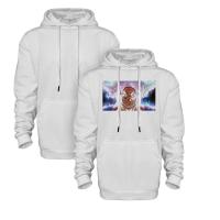 China Oversize Men'S Sublimation Sweatshirt Shirts Blank Custom Printed Fleece Polyester Sublimated Hoodies for sale