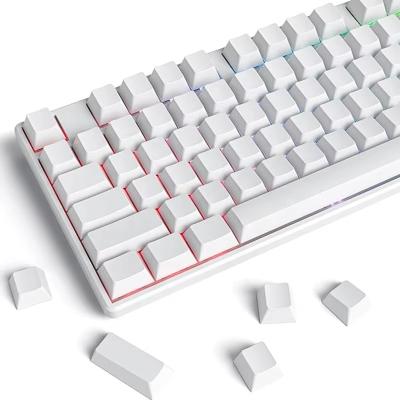 China Blank PBT Dye Sublimation Keycaps Custom Printing 3D Sublimation Mechanical Keyboard Keycap for sale